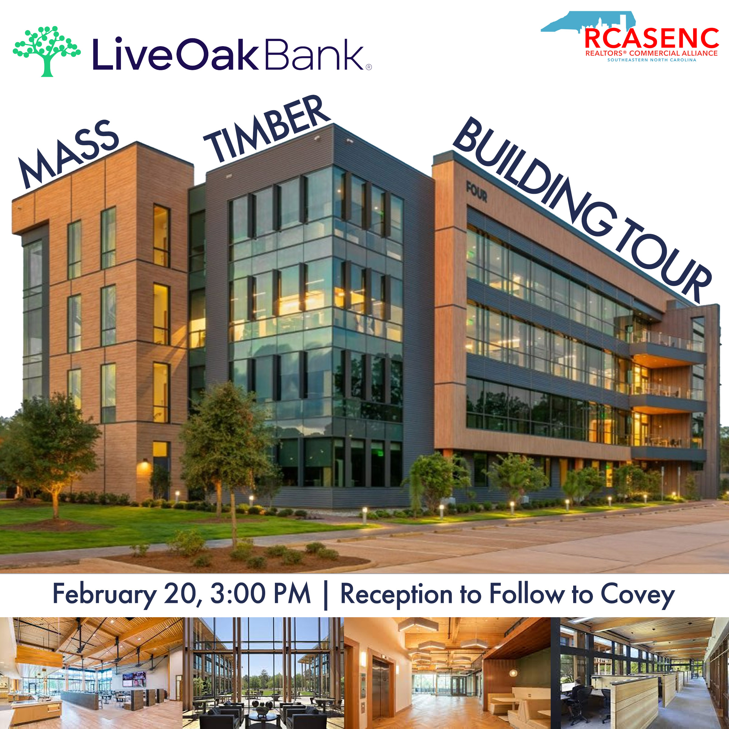Live Oak Mass Timber Building Tour - RCASENC - RCASENC